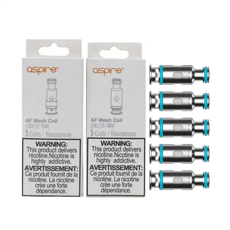 Aspire AF Mesh Replacement Coils - Pack Of 5