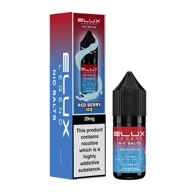 Elux Legend Red Berry Ice Nic Salt E-Liquid | Any 10 for £18